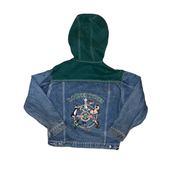 ACME | Jackets & Coats | 995 Warner Bros Looney Tunes Embroidered Denim ...